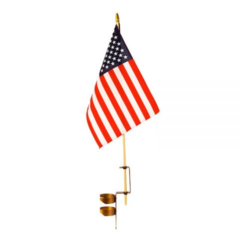 Bronze Flag Holder Insert - Guardian Memorial & Flag Accessories
